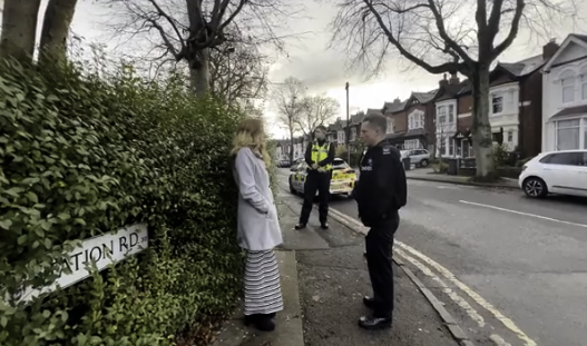 WATCH: Tyrannical British Police Arrest Woman in UK for Silently ...